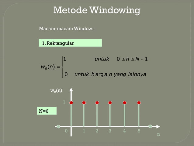 8. Desain Filter FIR dengan Metode Windowing.pptx