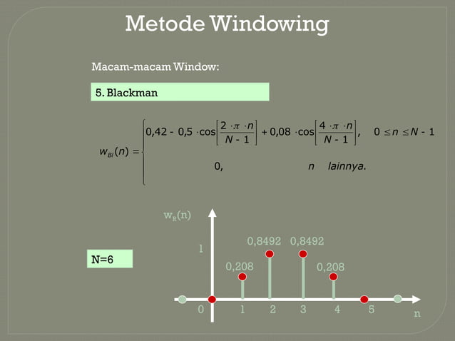 8. Desain Filter FIR dengan Metode Windowing.pptx