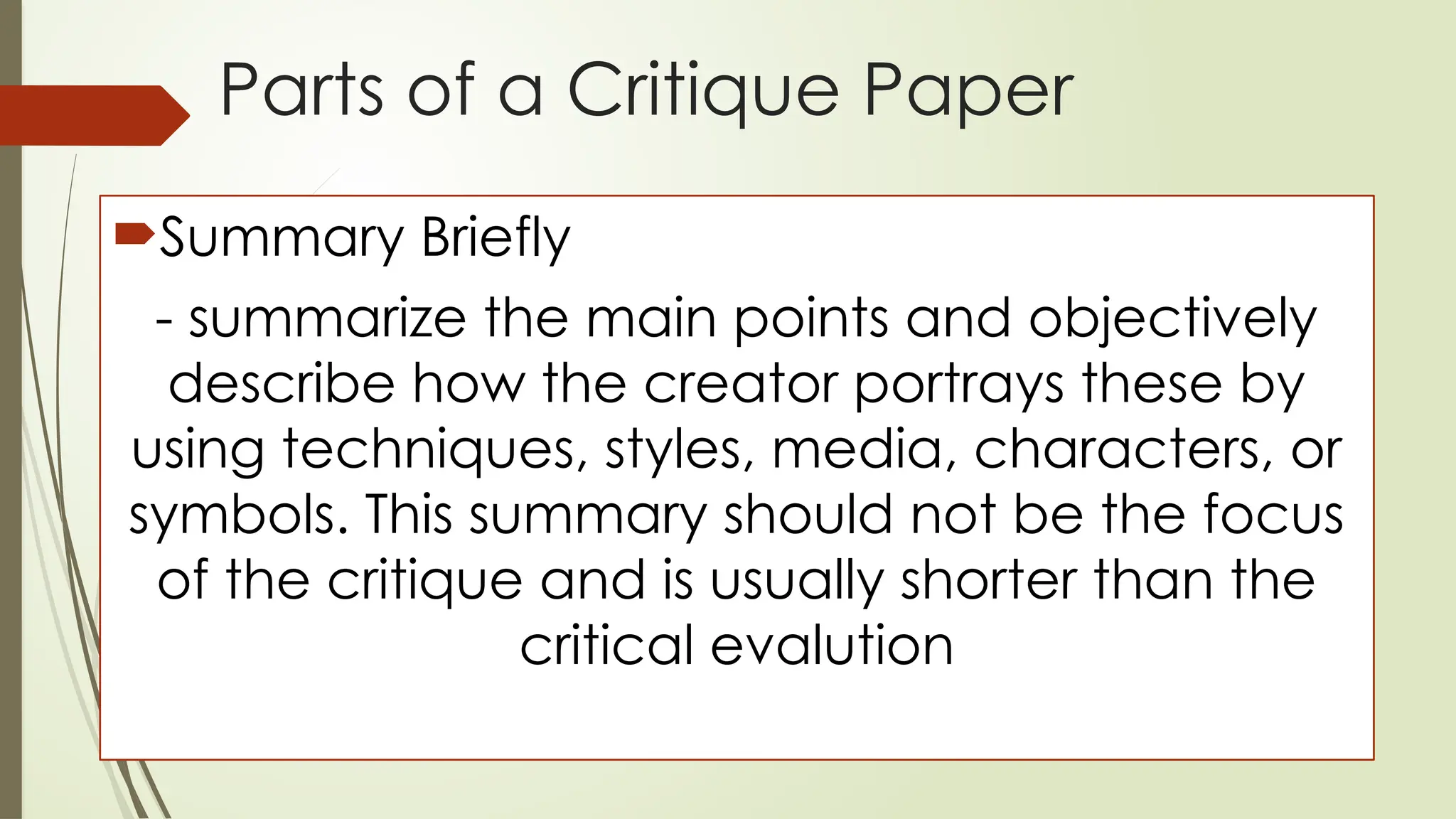 8. Writing a Critique in English for Academic and Professional Purposes ...