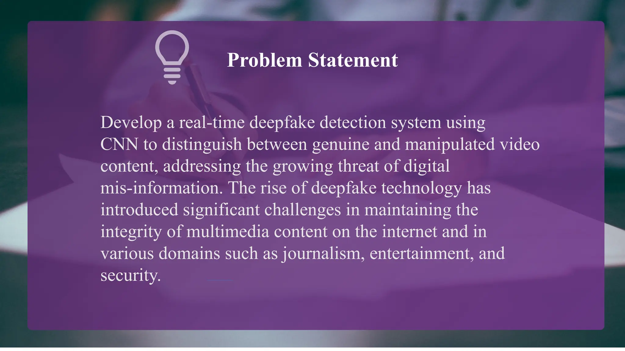 8. Deepfake Mix PPT using the CNN technique.pptx | Video Software ...