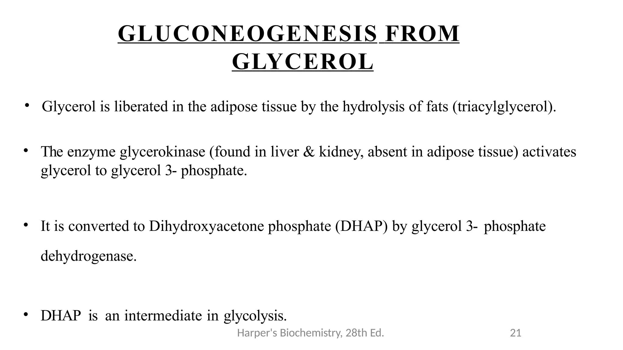 DPT - Biochemistry & Genetics - II (Metabolism of Carbohydrates ...