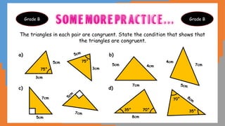 IGCSE math chapter 24 Congruent_Triangles.pptx | Free Download