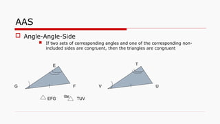 IGCSE math chapter 24 Congruent_Triangles.pptx | Free Download