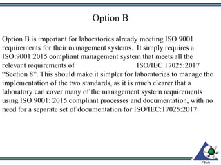 8.29.2022_Option-A-B AS PRESENTED IN ISO 17025.pptx