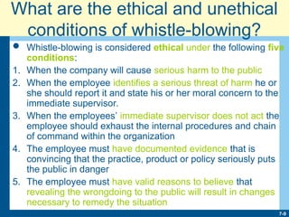 8.2 Whistle-blowing and Employee Protection.ppt