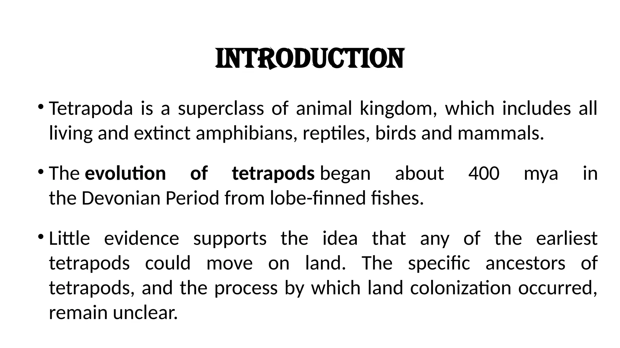 8. Origin and characteristics of tetrapods.pptx