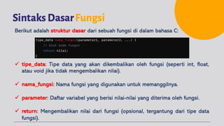 Dasar-Dasar Pemrograman - 8 Pemrograman Modular | PDF