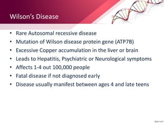 Wilson Disease - pathology, signs and symptoms | PPT