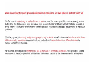 8. POINT GROUPS (PART ONE) Sn, Cnv, Cnh and Cn POINT GROUPS.pptx