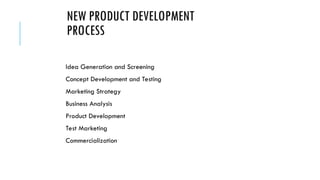 8. NPD and PLC.ppt understanding product life cycle and product development | PPT