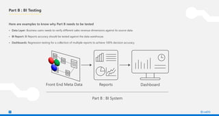 iceDQ for BI Report Testing & Dashboard Testing | PDF
