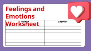 8.1-Positive-and-Negative-Emotions.personal development | PPTX