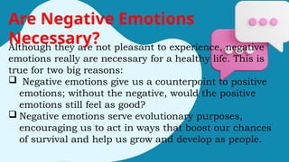 8.1-Positive-and-Negative-Emotions.personal development | PPTX