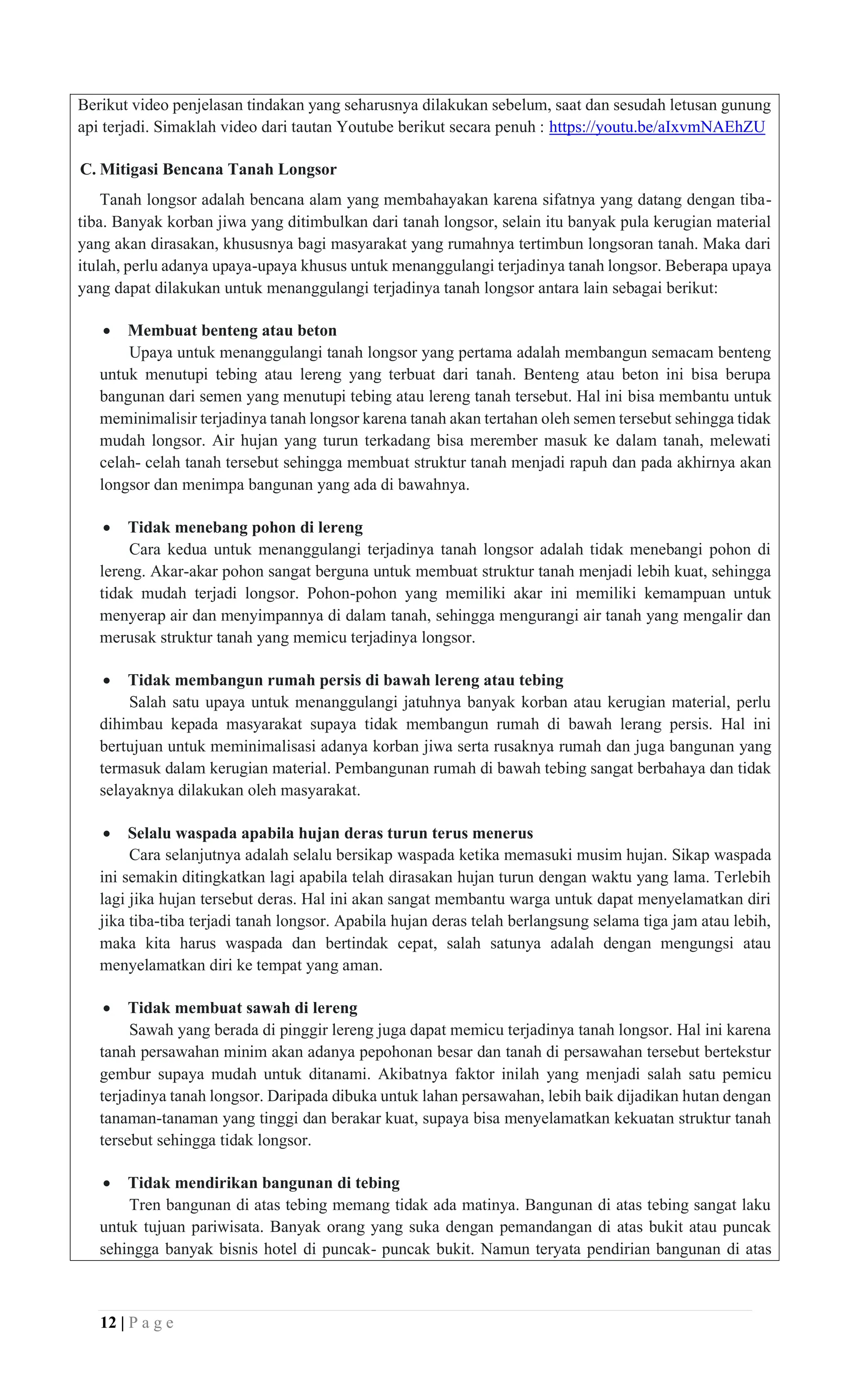 8. Modul Ajar Mitigasi Bencana.pdf smk kelas X | PDF