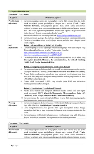 8. Modul Ajar Mitigasi Bencana.pdf smk kelas X | PDF