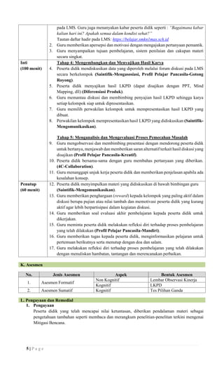 8. Modul Ajar Mitigasi Bencana.pdf smk kelas X | PDF