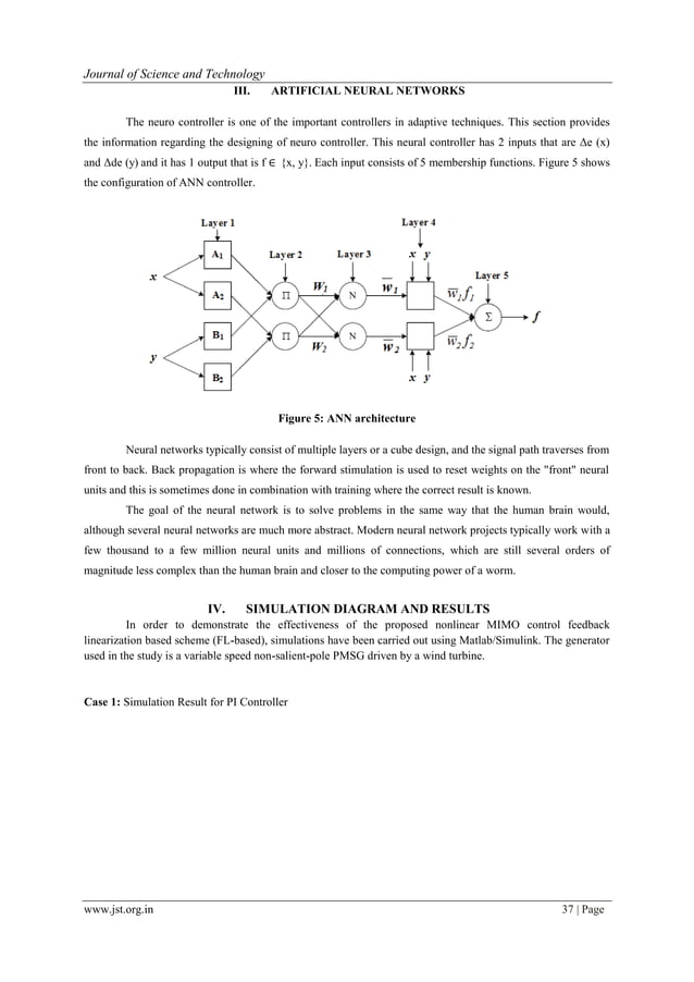 Simulation And Controlling Of Wind Energy System Using Ann Controller Pdf
