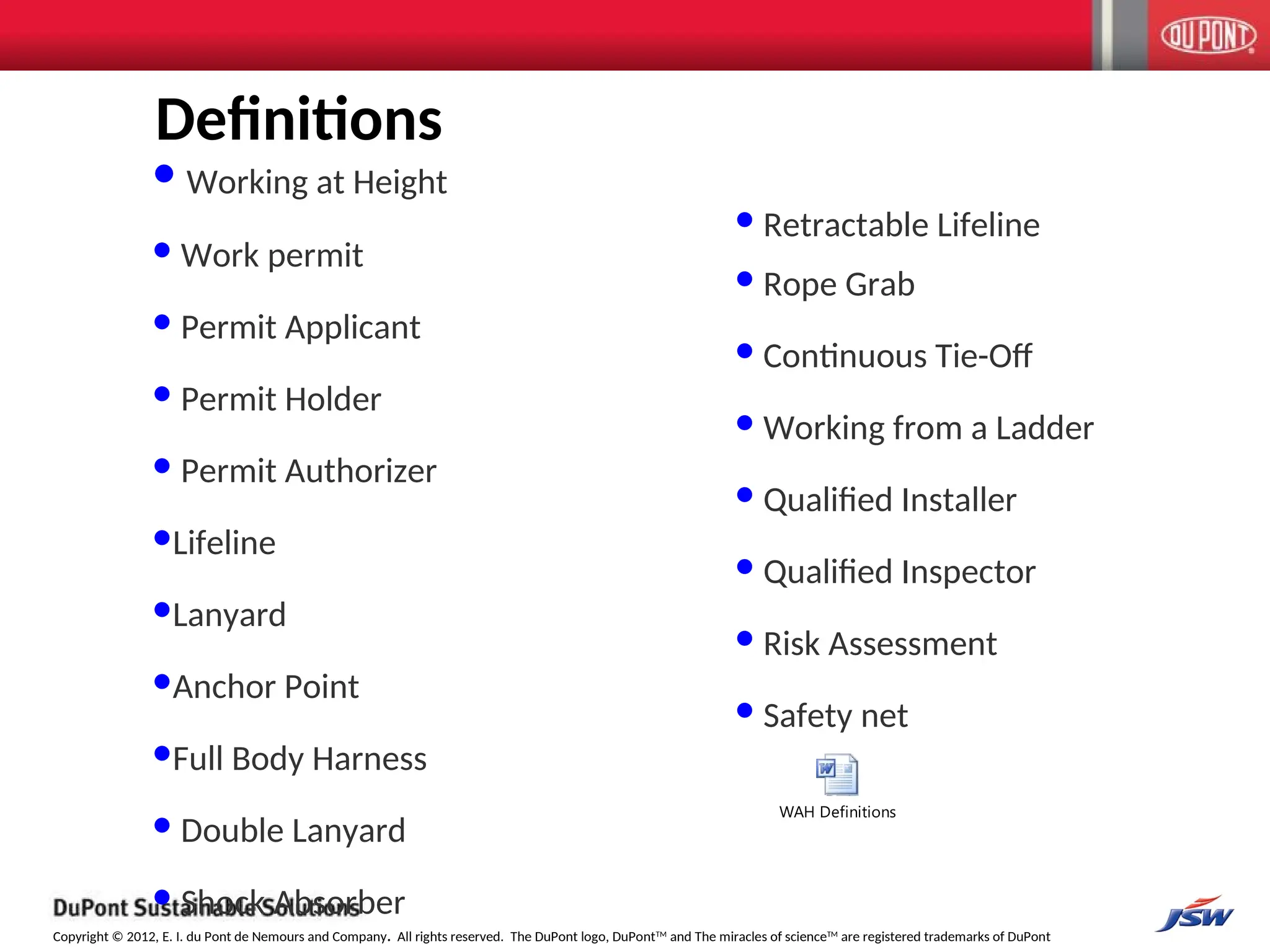 Work at Height.ppt for safety precautions | PPT
