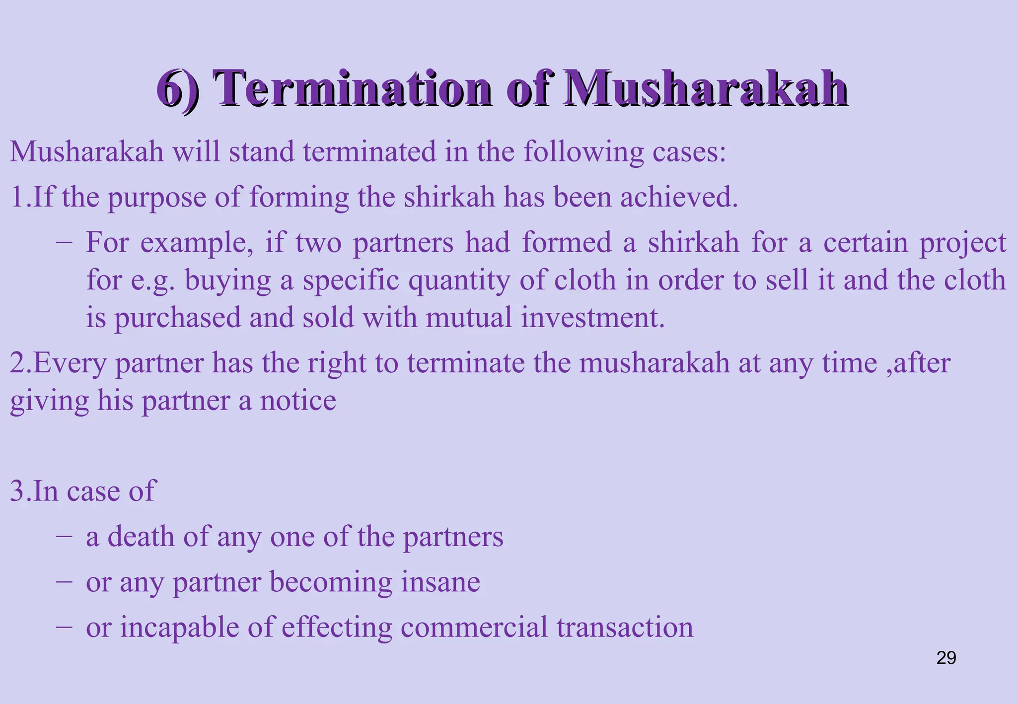 8.Musharakah.ppt a detailed presentation | PPT