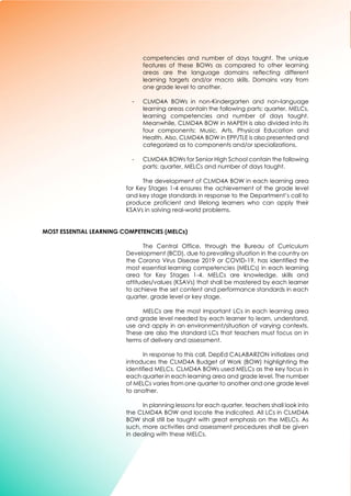budget of work for araling panlipunan grade 3 deped property | PDF