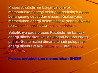 METABOLISME dan RESPIRASI UNTUK FISIOLOGI TUMBUHAN | PPT