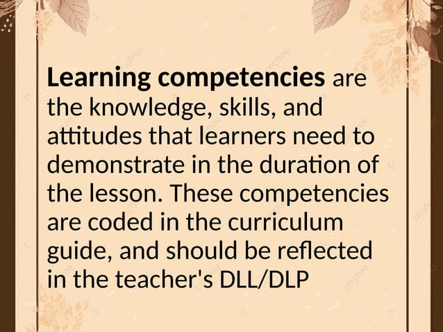 The learning competencies for the Matatag Curriculum.pptx