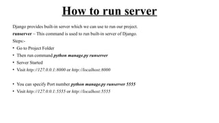8. How to run Server in python django.pptx