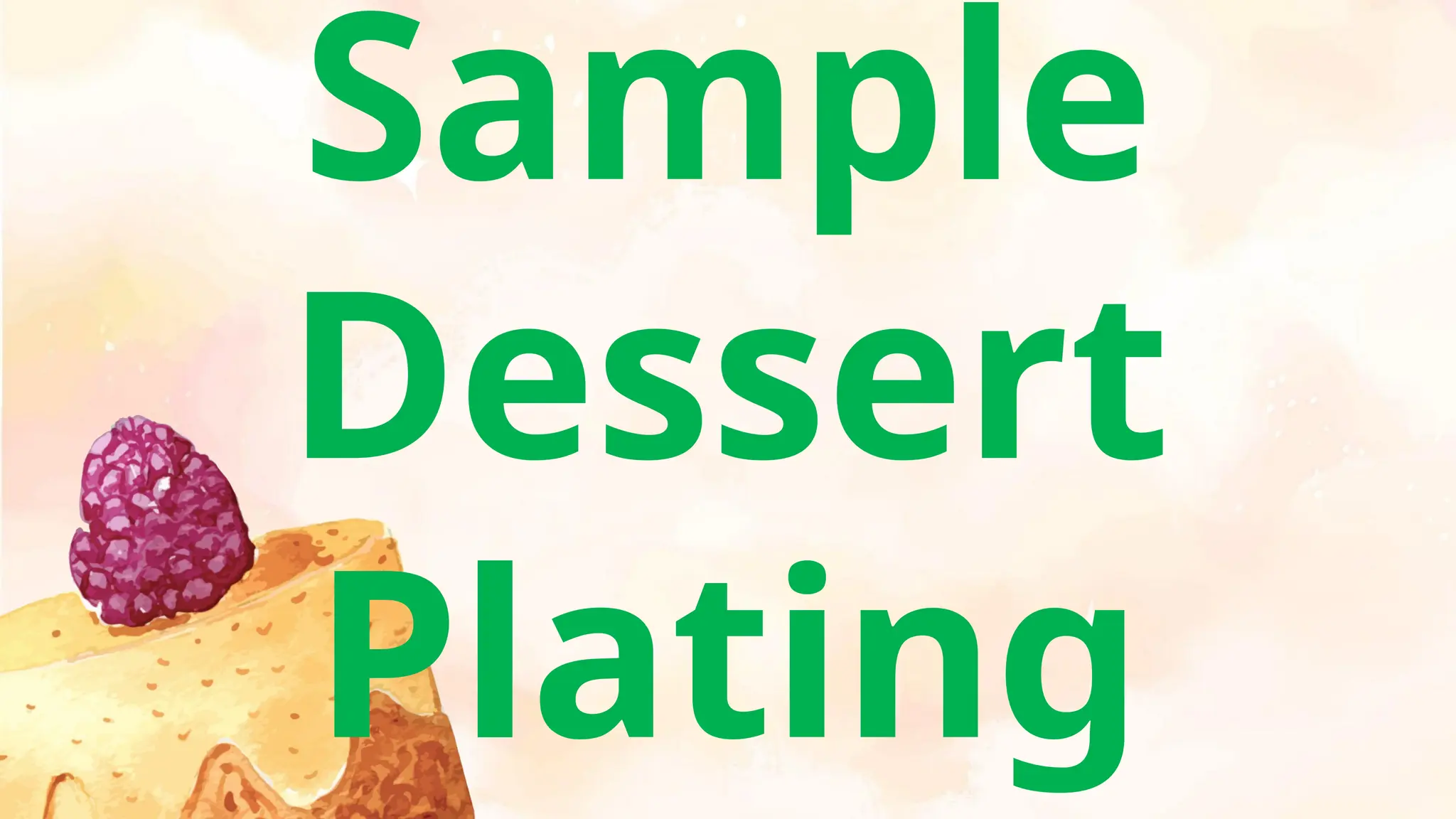 8. PLATED DESSERTS.pptx garde 9 ckookery | PPTX