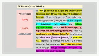 Γ8. Η Τράπεζα της Ελλάδος_ιστορία προσανατολισμού | PPTX