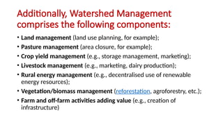 8. UNIT III - INTEGRATED WATERSHED MANAGEMENT.pptx