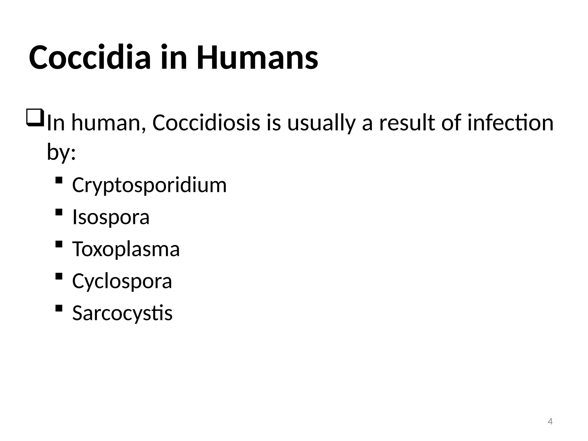 8. Coccidia, isospora belli.pptx microbio | PPTX