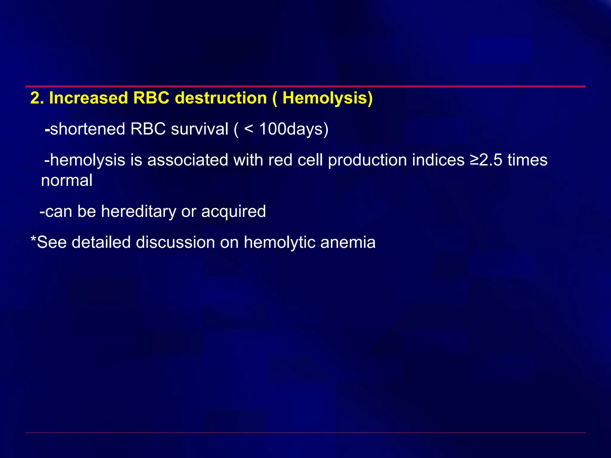 anemia classification and its pathophysiology | PPT