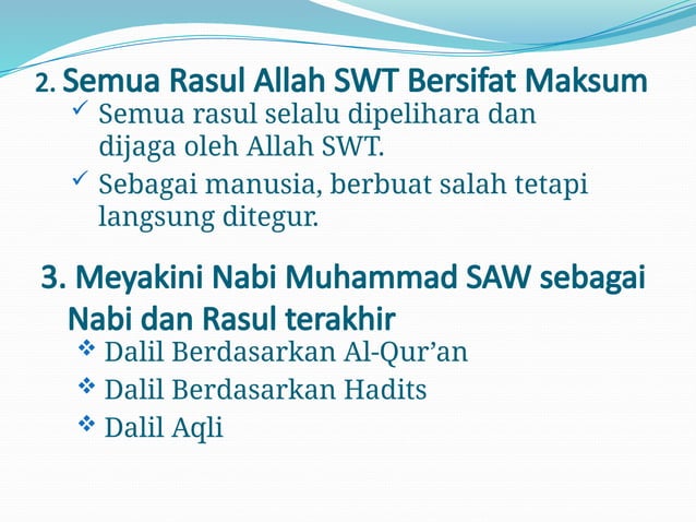 PPT BAB 8 Iman Kepada Rasul Allah SWT.pptx