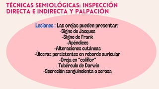 8. Semiología de oído y VII PC documento | PDF