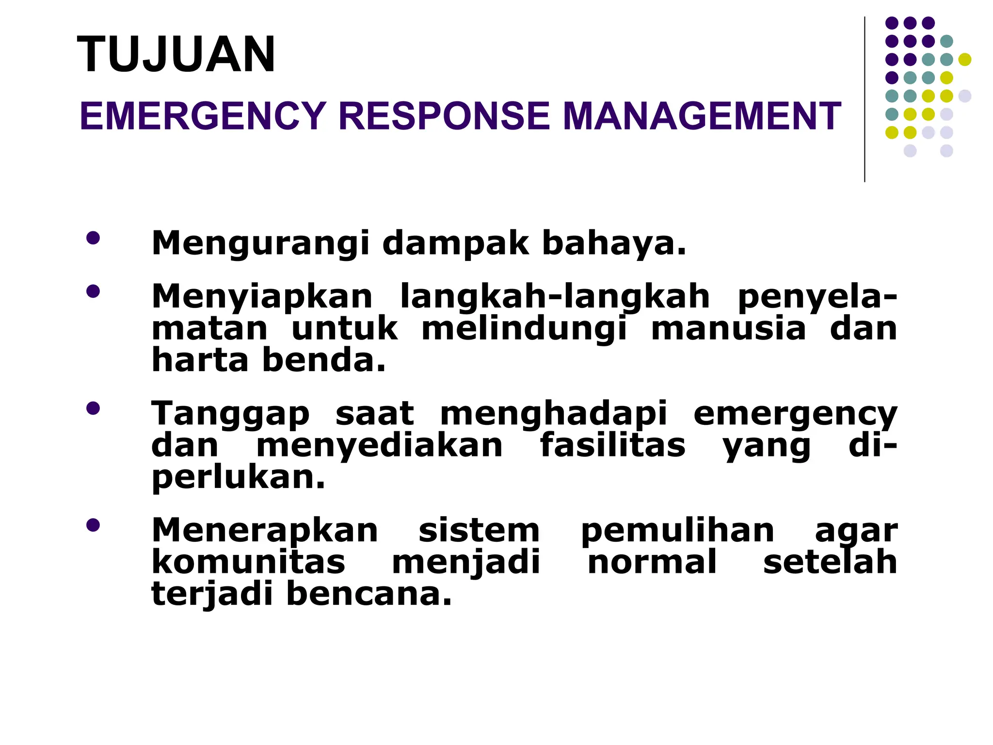 8. EMERGENCY RESPON PLAN (TANGGAP DARURAT).ppt