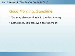 8.1 what we can see in the sky( constellations and stars) | PPT