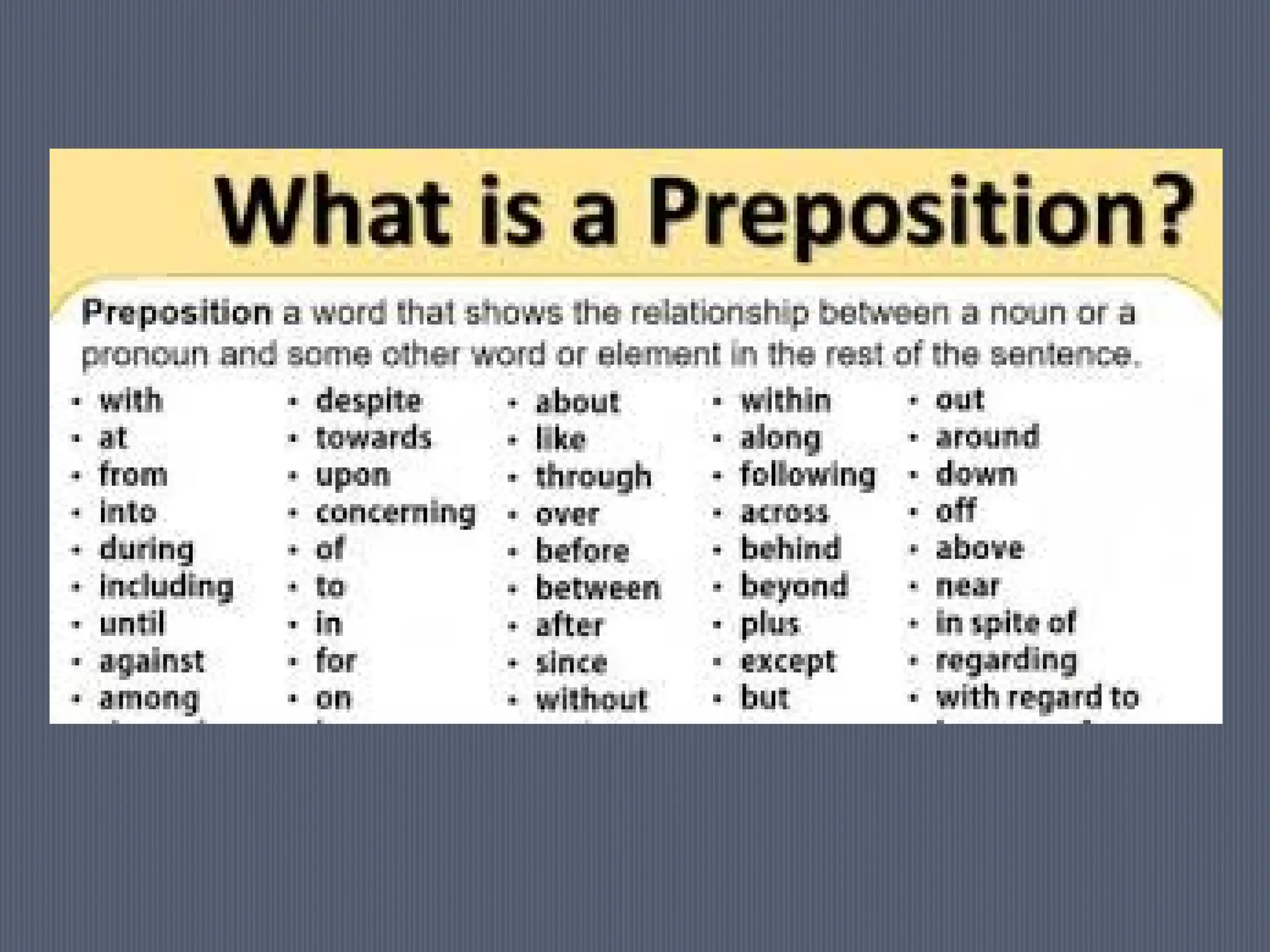 8.ENG,C-10,Preposition presentation for knowledge | PPTX