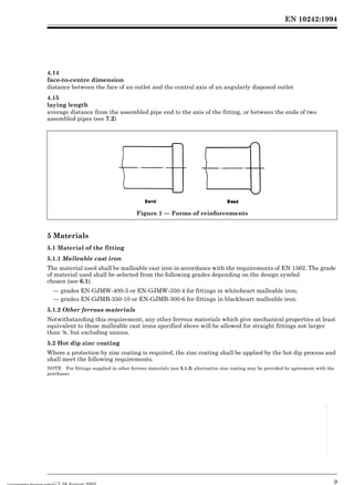 Threaded pipe fittings in malleable cast iron | PDF