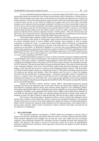 DDoS attack detection using optimal scrutiny boosted graph ...