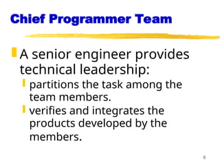 ORGANIZATION AND TEAM STRUCTURE IN SOFTWARE INDUSTRY | PPT