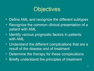 8. AML.ppt presentation on this hematology | PPT