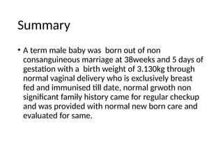 8. Normal Neonate obstetrics and gynaecology | PPTX
