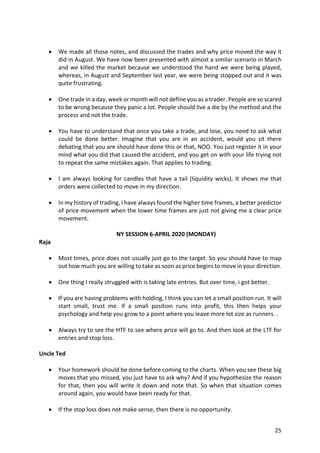 Trading Nuggets: Insights from Wicksdontlie 2020 Livestreams | PDF
