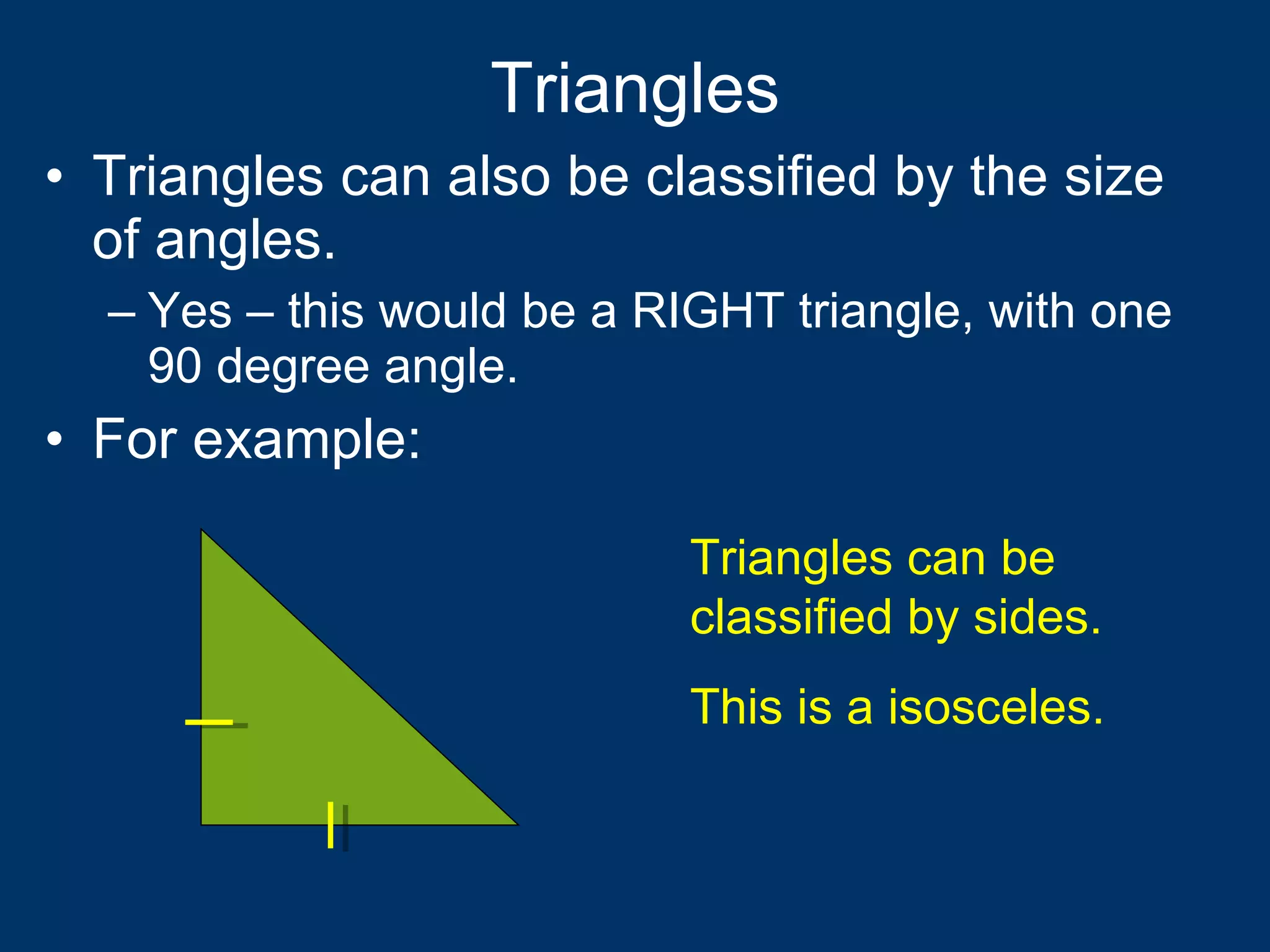 8.2 classifying triangles 1 | PPT