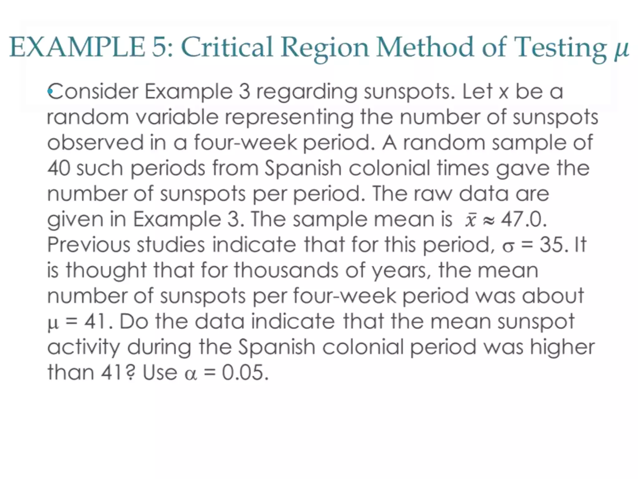 8.2 critical region | PPTX