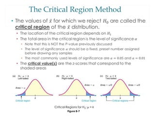 8.2 critical region | PPT