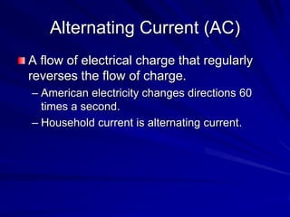 8-2 Electric Current | PPTX