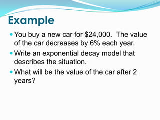 8.2 exponential decay | PPTX | Science