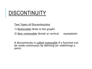 solving graph of rational function using holes, vertical asymptote | PPT