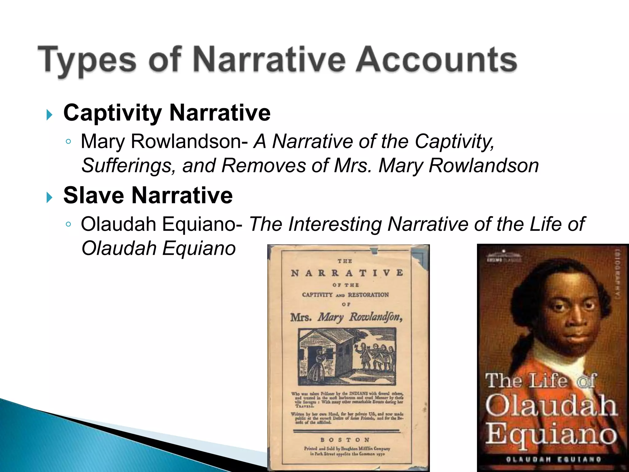 Narrative Accounts | PPTX